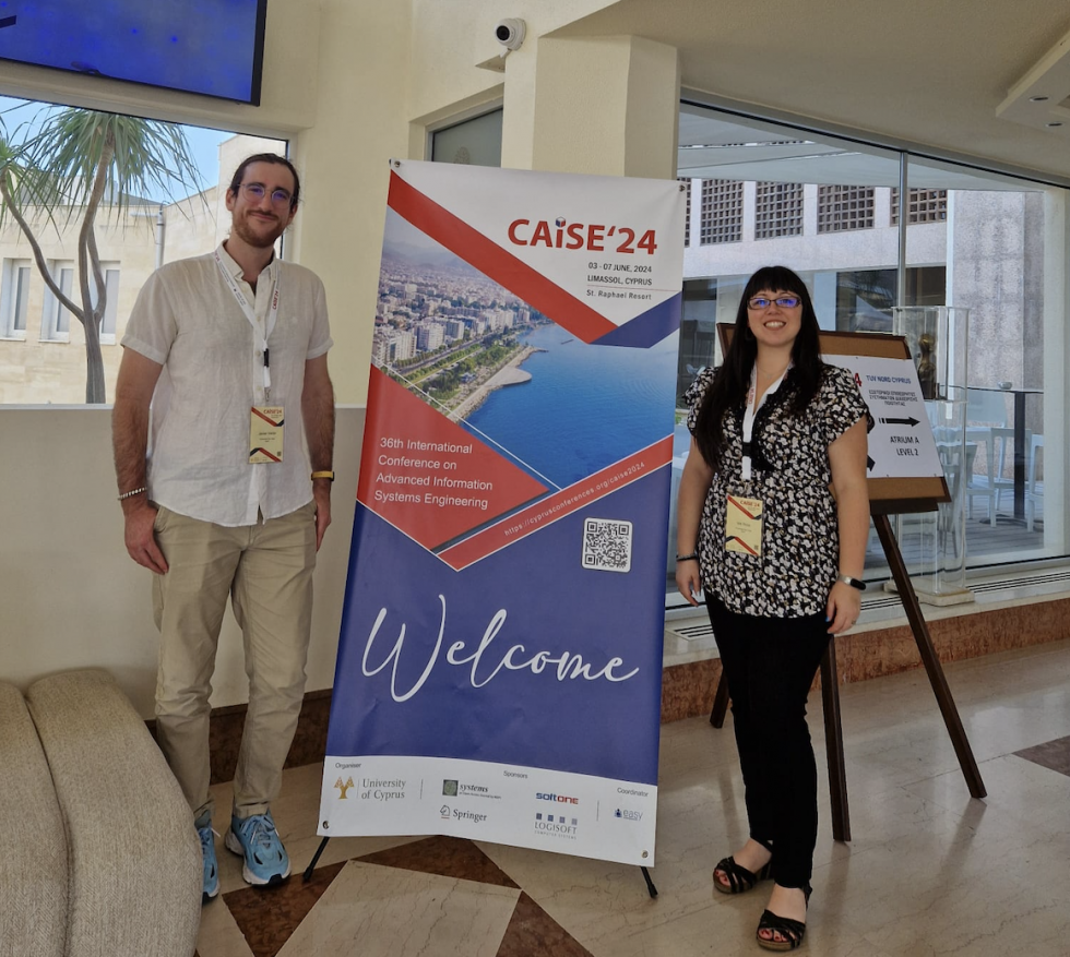 Best distinguishing paper award at CAiSE | SVIT Research Group